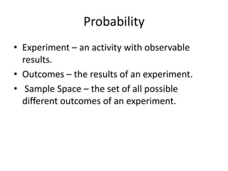 Introduction of Probability | PPTX