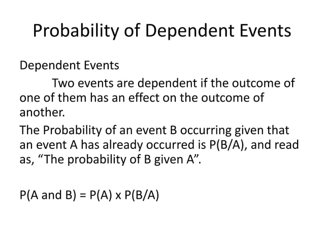 Introduction of Probability | PPTX