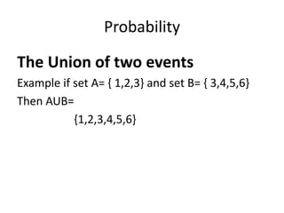 Introduction of Probability | PPTX