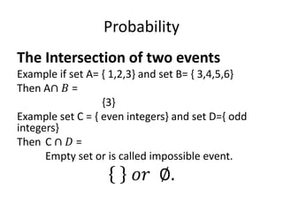 Introduction of Probability | PPTX