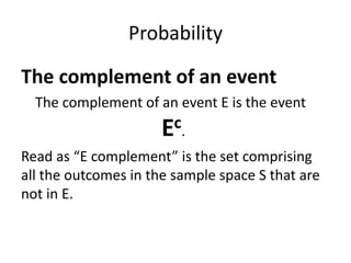 Introduction of Probability | PPTX
