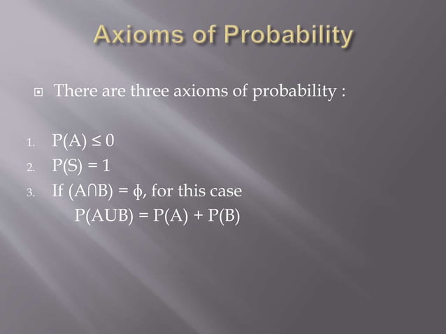 Probability and Random Variables | PPTX | Physics | Science