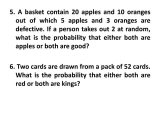 INDEPENDENT AND DEPENDENT EVENTS | PPTX
