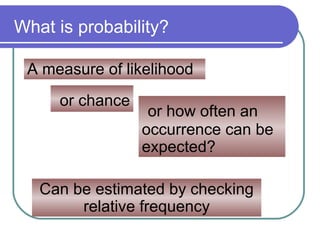 Probability | PPT