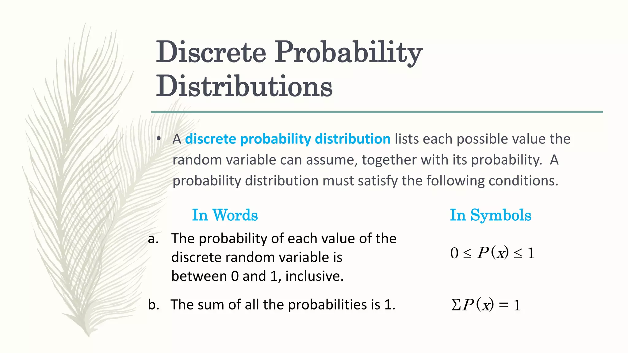 Probability, Discrete Probability, Normal Probabilty | PPTX