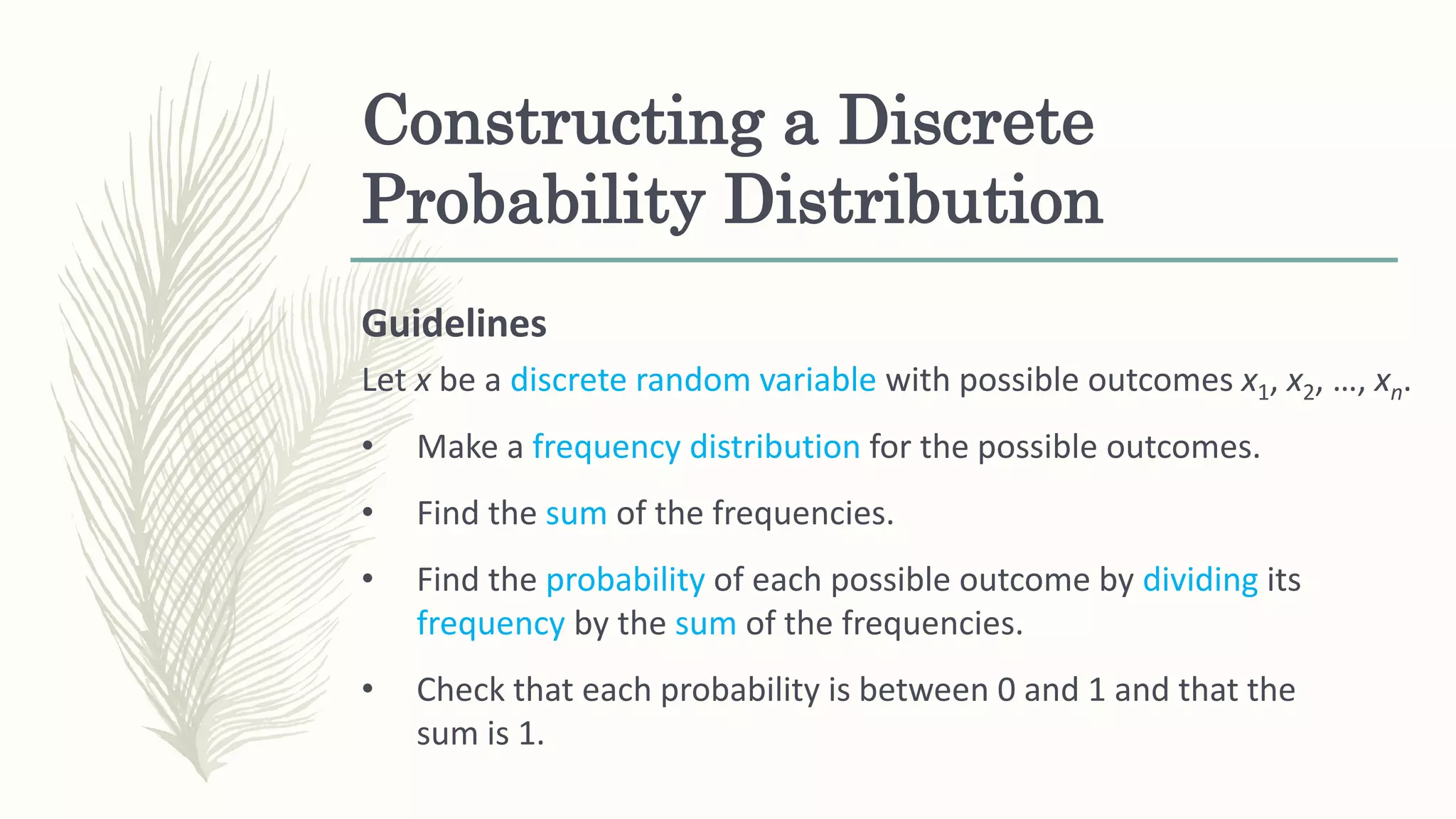 Probability, Discrete Probability, Normal Probabilty | PPTX
