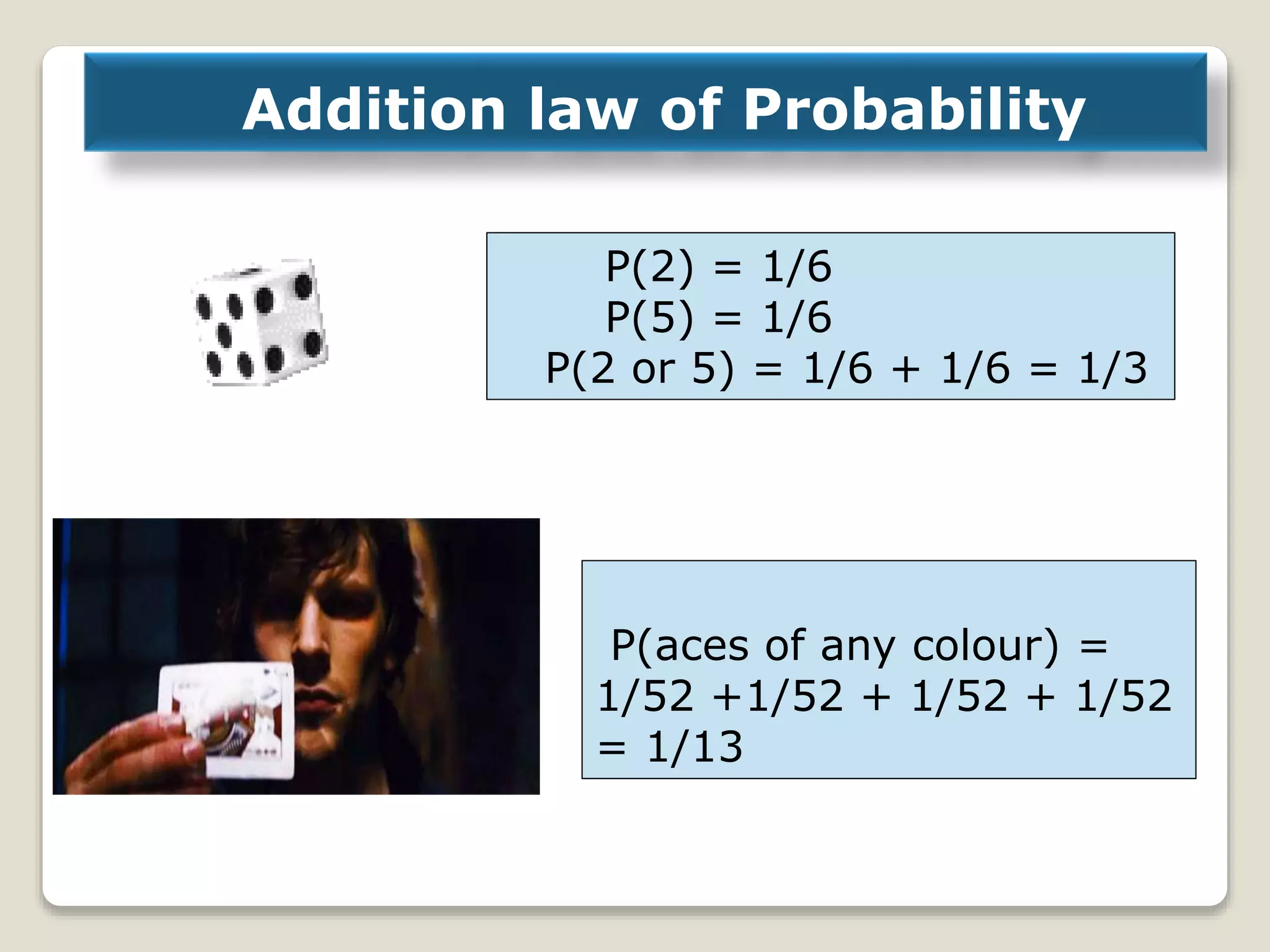 Laws of probability | PPTX