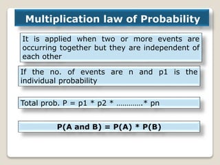 Laws of probability | PPT