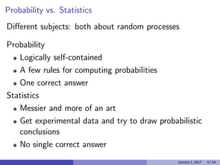 Introduction to probability and Statistics | PDF