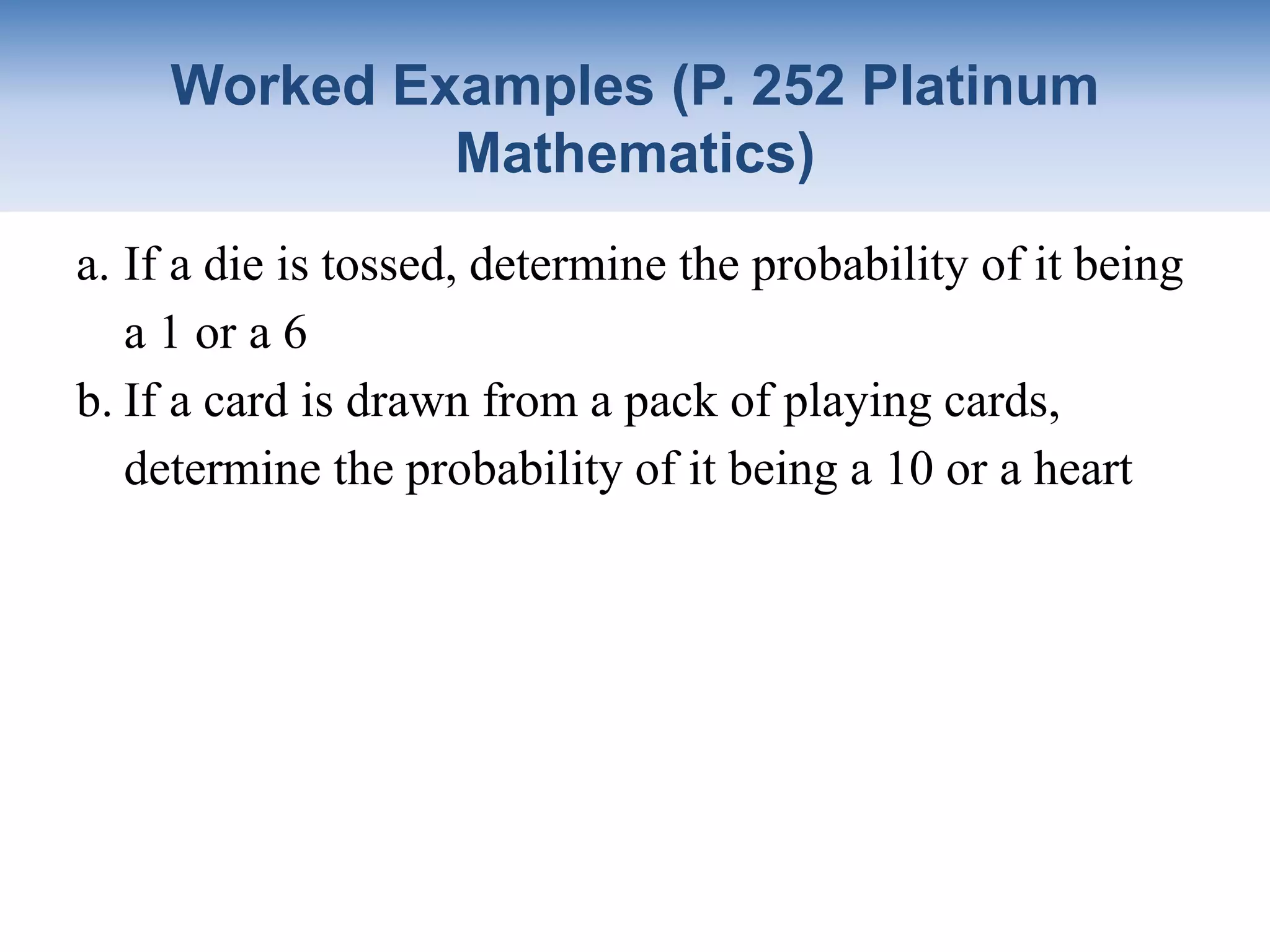 Probability (gr.11) | PPTX