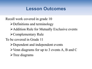 Probability (gr.11) | PPTX