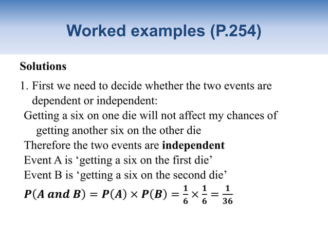 Probability (gr.11) | PPTX | Physics | Science