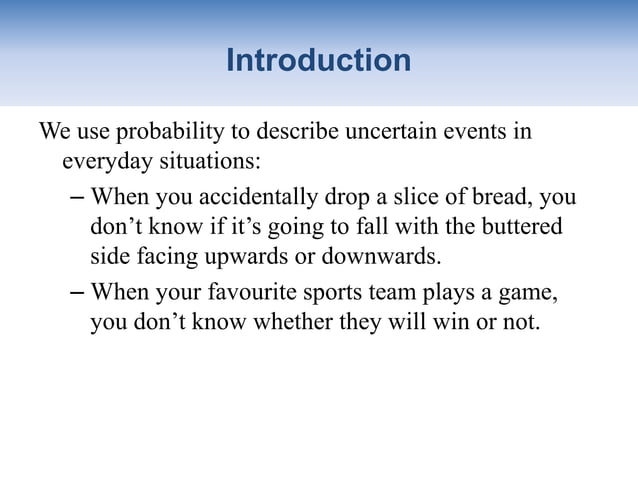 Probability (gr.11) | PPTX | Physics | Science