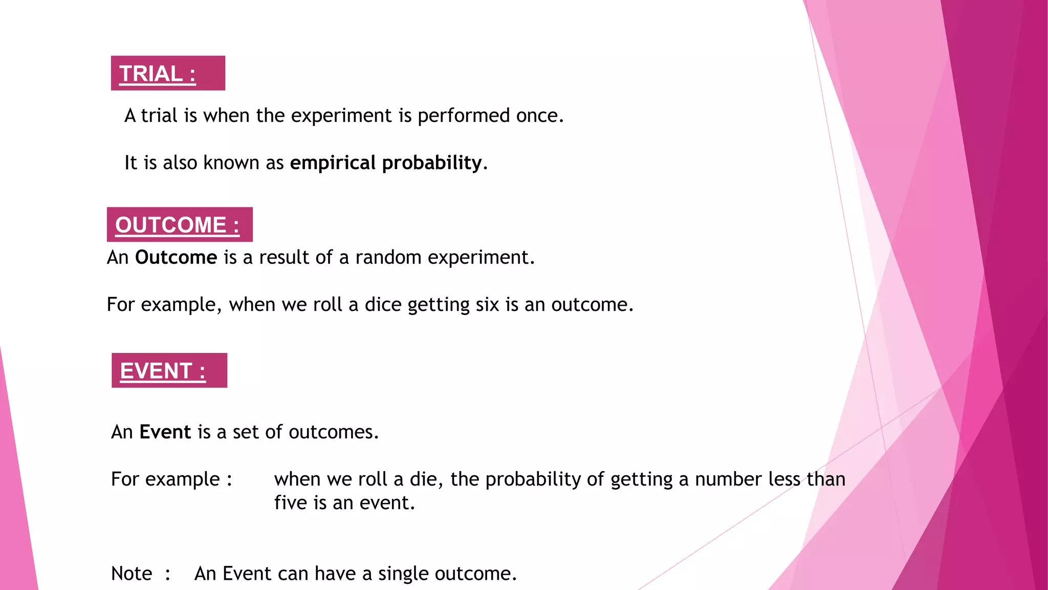 Probability class 10 | PPTX