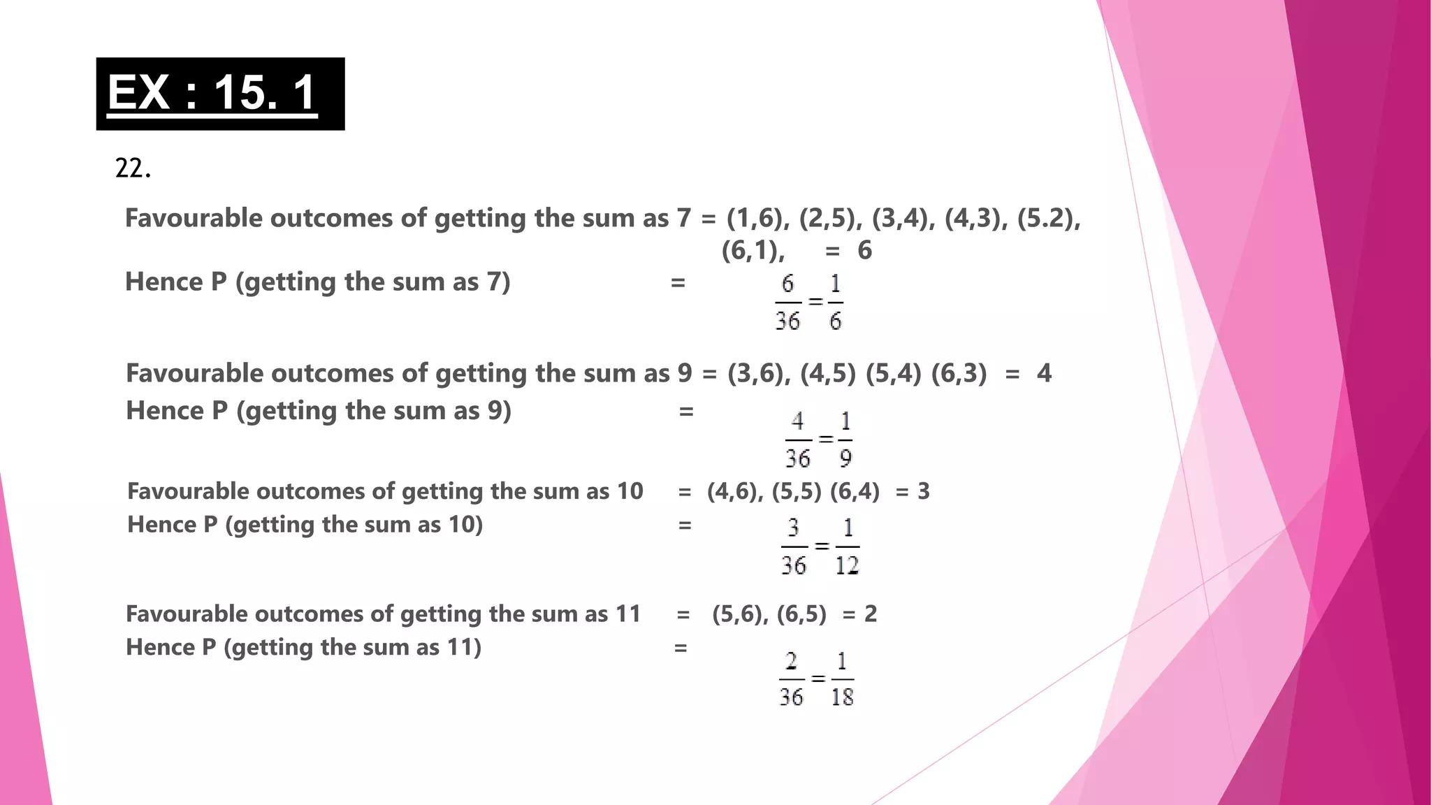 Probability class 10 | PPTX