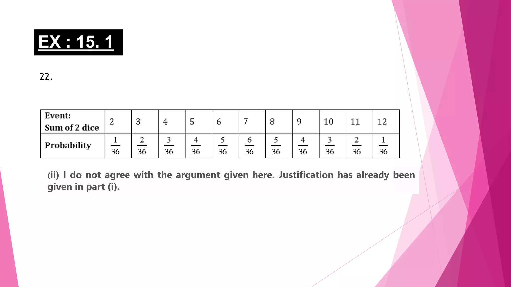 Probability class 10 | PPTX