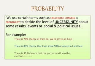 Probability | PPTX