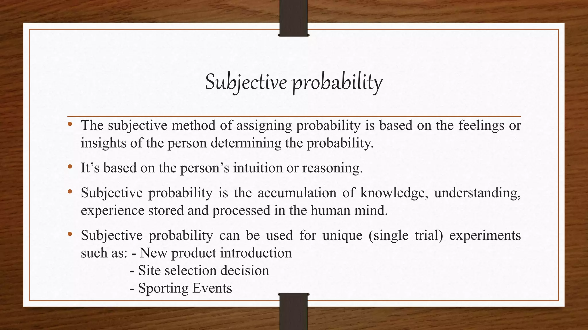 Probability | PPTX