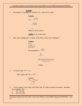 Probability | PDF