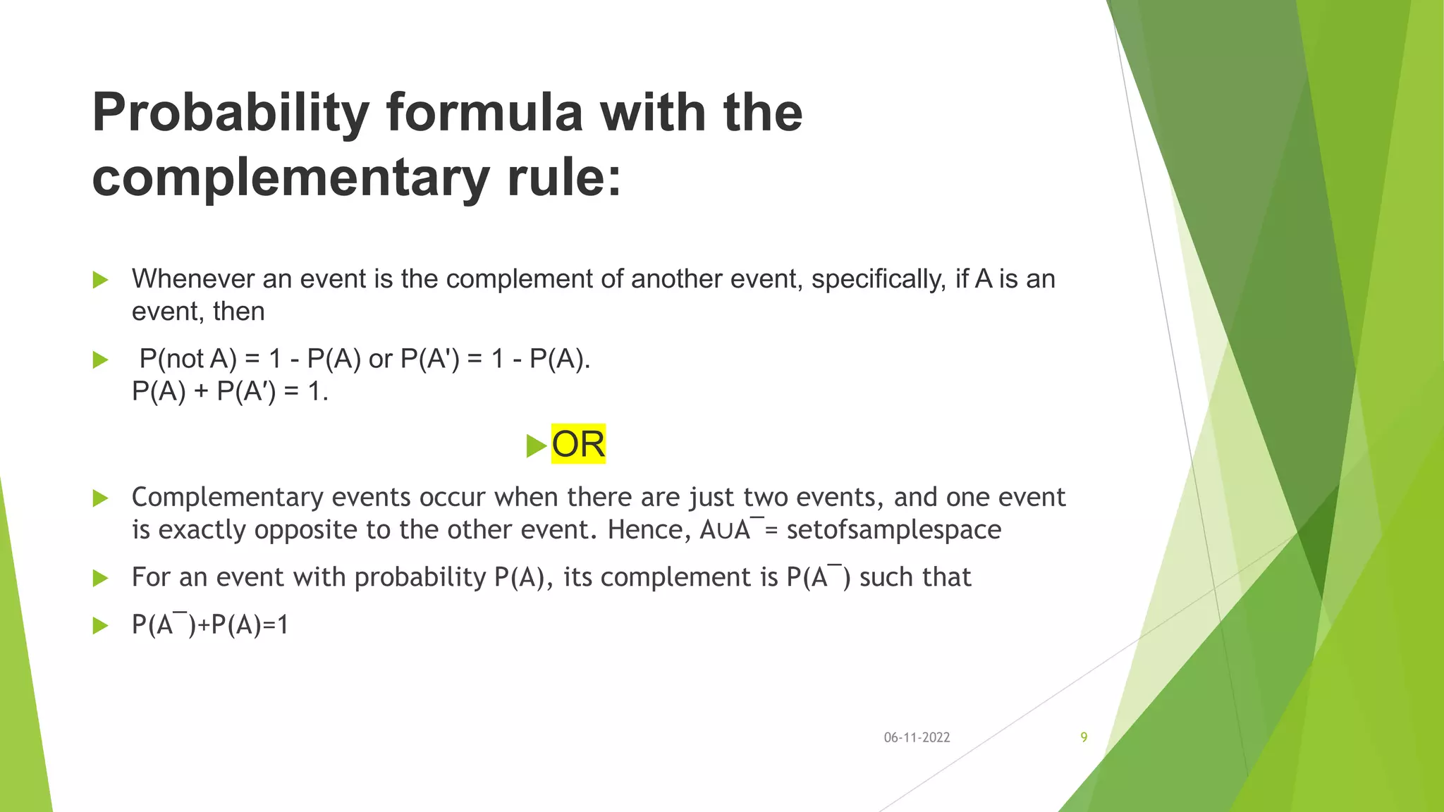 Probability.pptx | Physics | Science