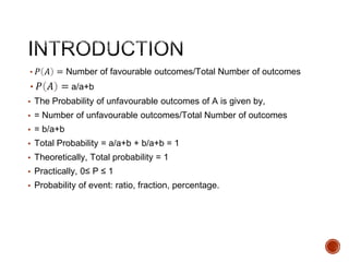 PROBABILITY | PPTX | Physics | Science