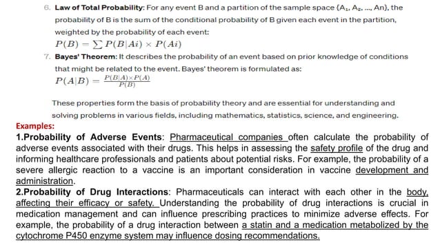Probability Biostatics and Research Methodology | PPTX | Pharmaceutical ...