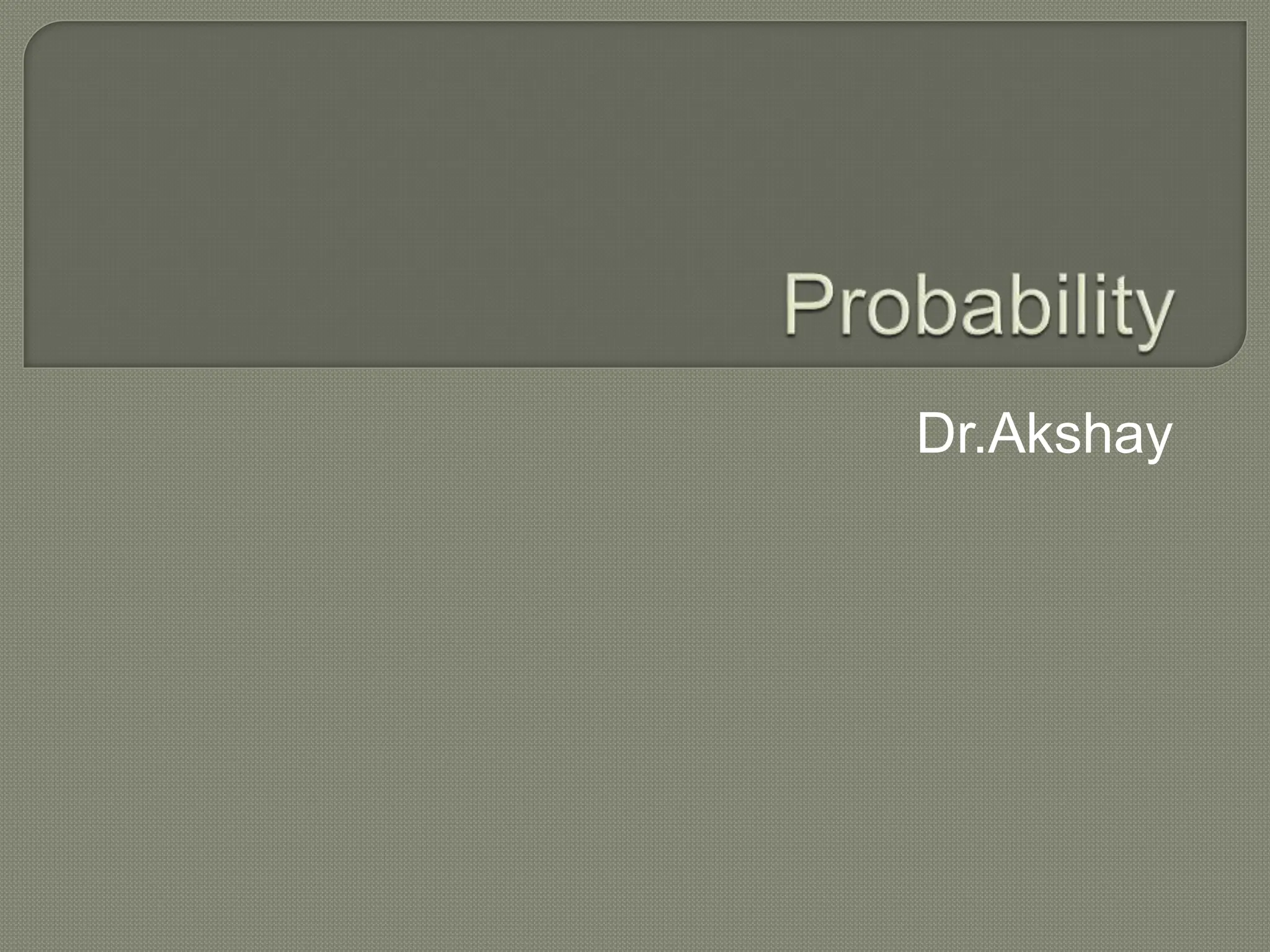 Probability.pptx. . | PPT