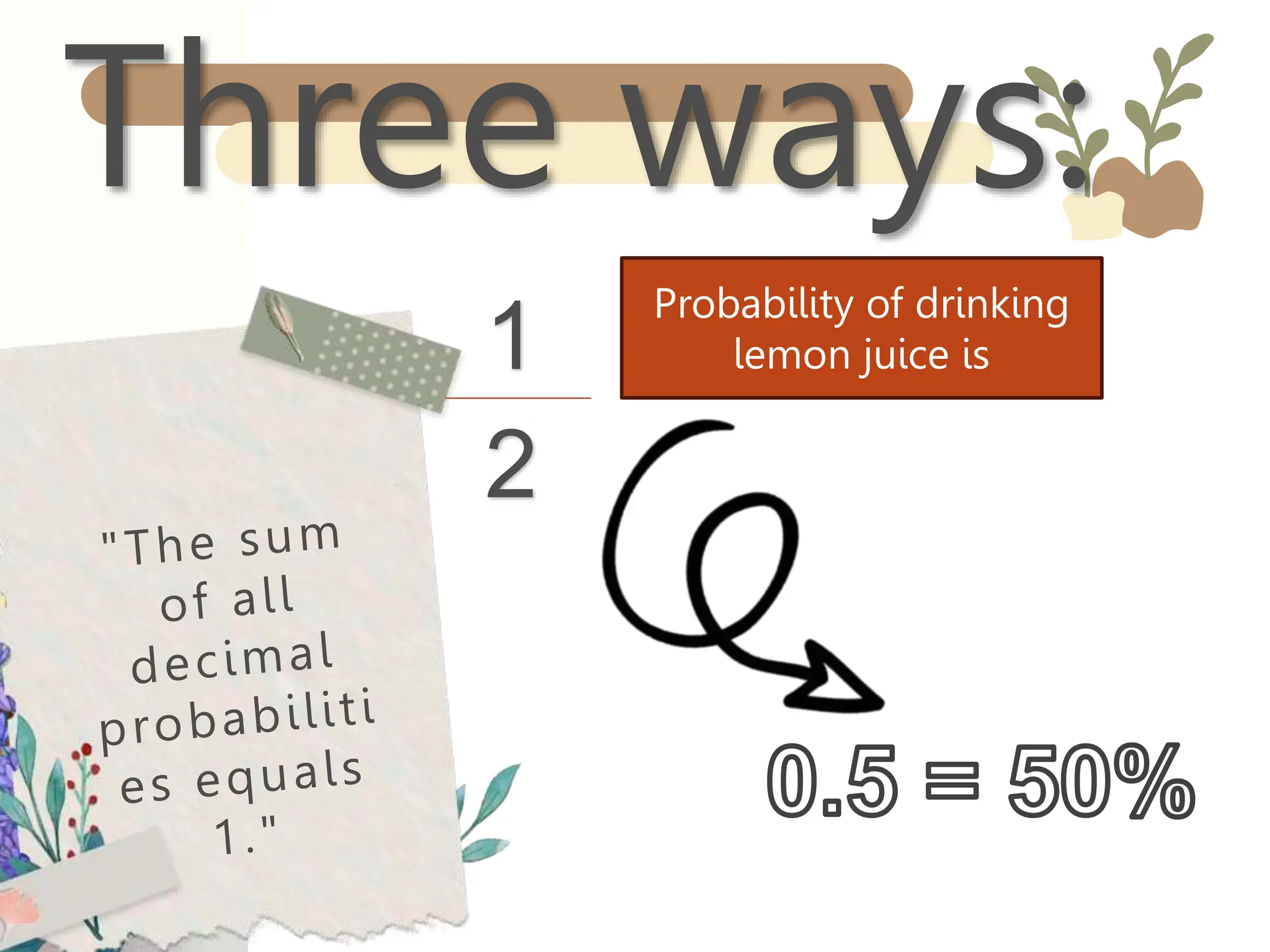 Probability powerpoint lesson starter 11 | PPT