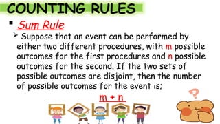 PROBABILITY AND COUNTING RULES IN STATISTICS | PPTX