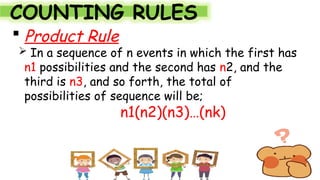 PROBABILITY AND COUNTING RULES IN STATISTICS | PPTX