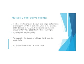 probability powerpoint presentation with text | PPTX