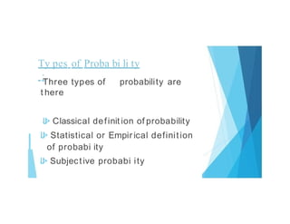 probability powerpoint presentation with text | PPT