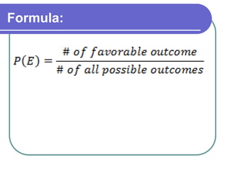 probability of simple events and its definition | PPT