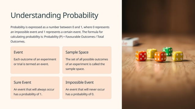 Probability-A-Comprehensive-Guide.pptx and | PPTX | Physics | Science