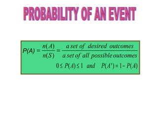 Probability f5 | PPT