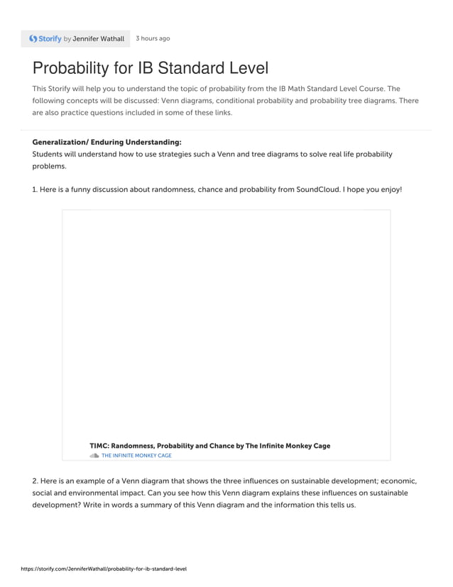 Probability for-ib-standard-level | PDF