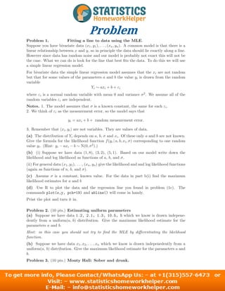 Probability Homework Help | PDF
