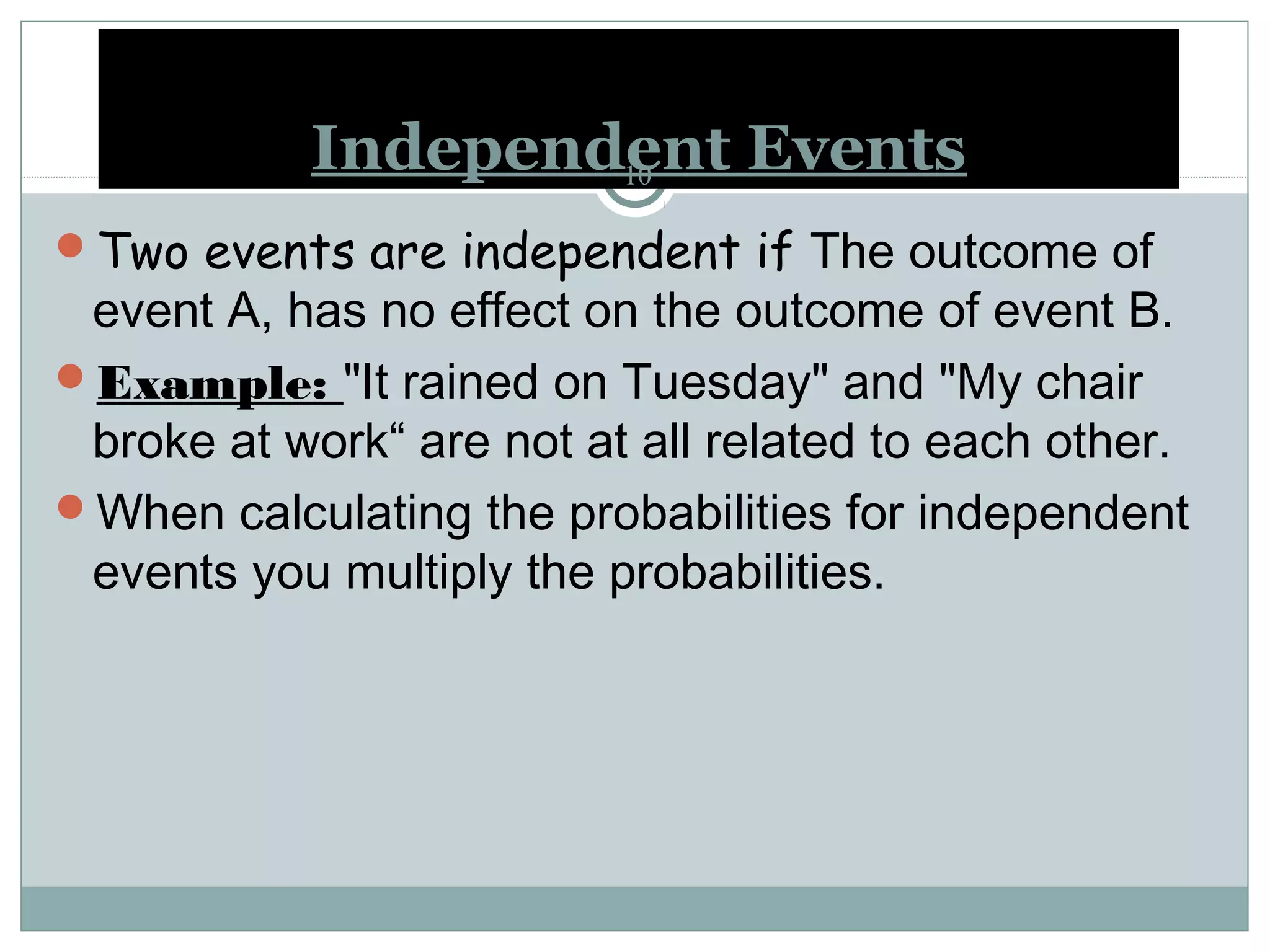 Basic Probability | PPT