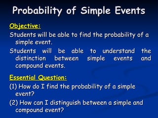 Probability-of-Simple-Events(mathematics 8).ppt