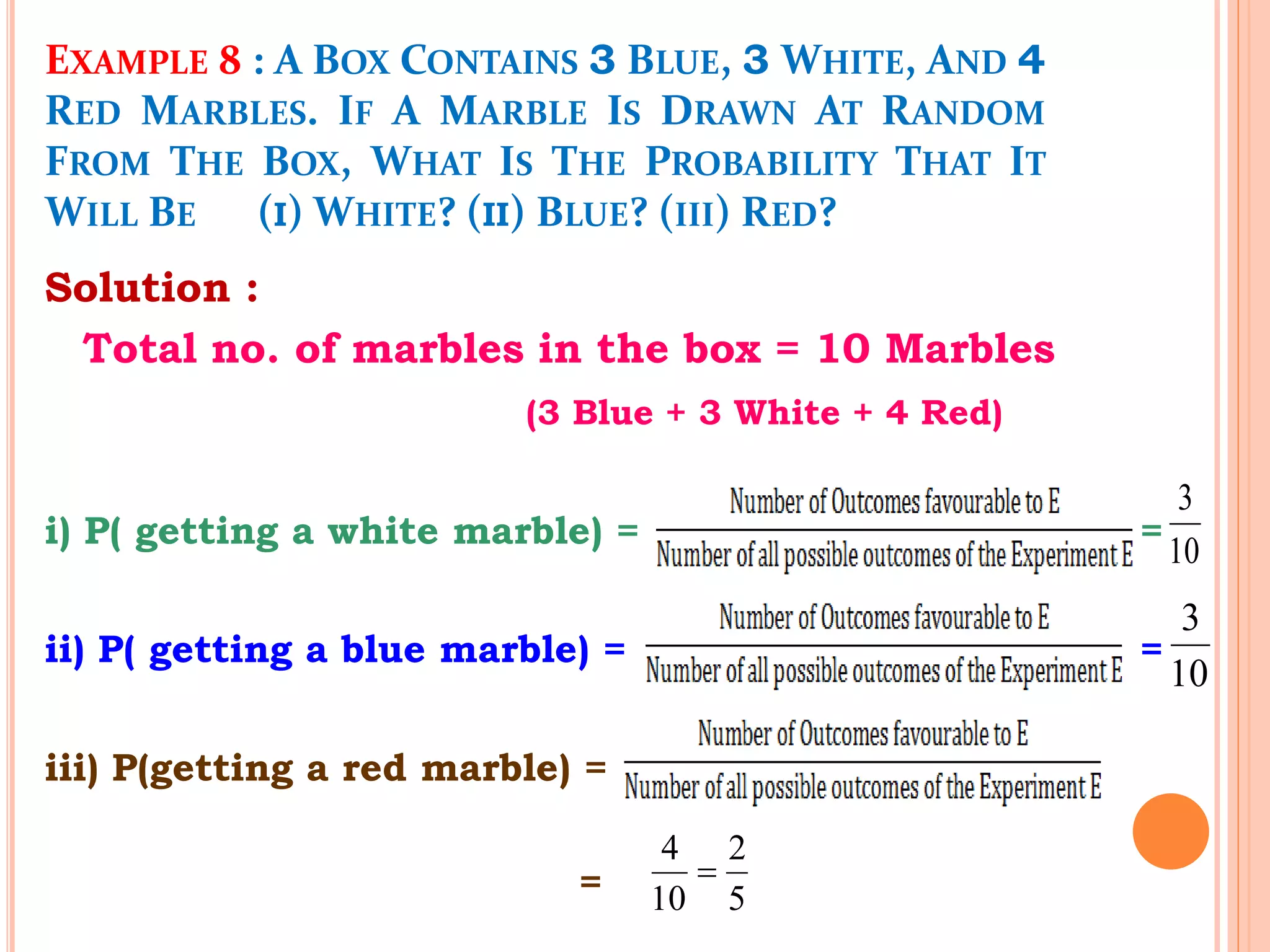 Probability part 2 | PPTX