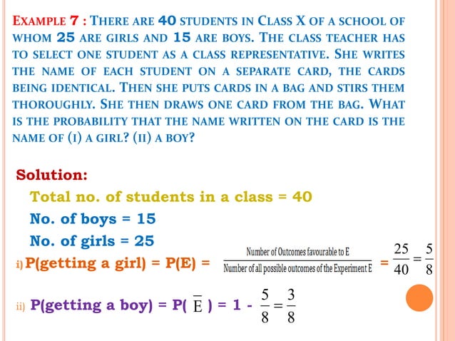 Probability part 2 | PPT