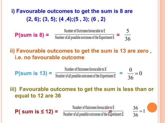 Probability part 2 | PPT