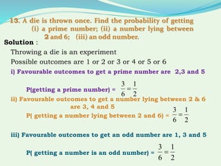 Probability PART 3 - X NCERT | PPTX