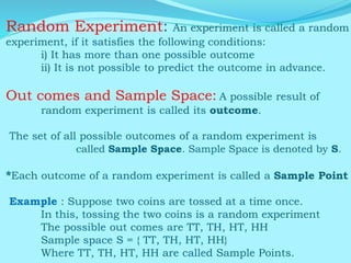 Probability PART 1 - X NCERT | PPT