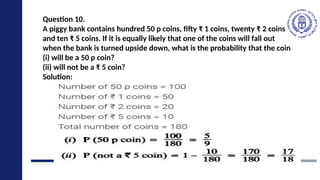 probability 10.pptxBasic Terms Used in Probability | PPTX