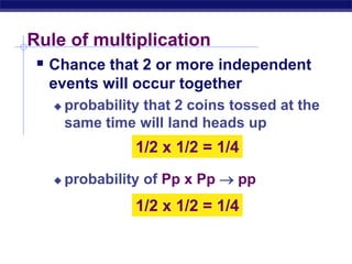 Probability and Genetics | PPTX
