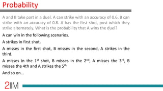 Probability - Combining Probability and GP | PPTX
