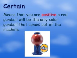 Probability 280 slides | PPT