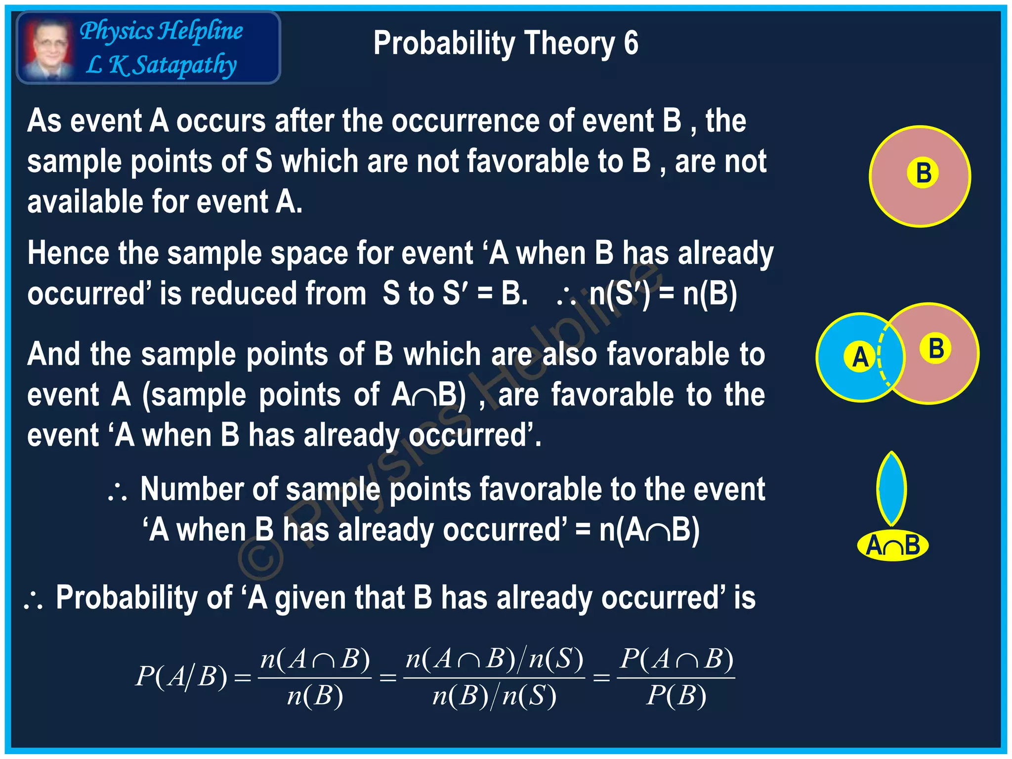 Probability Theory 6 | PPT