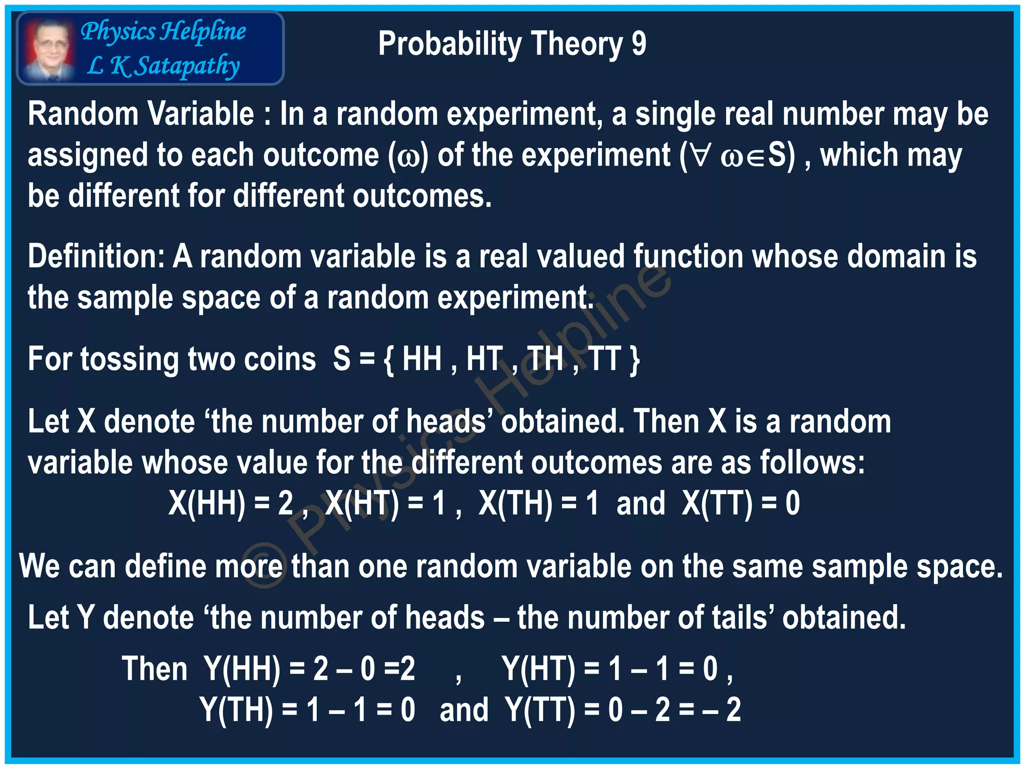 Probability Theory 9 | PPT